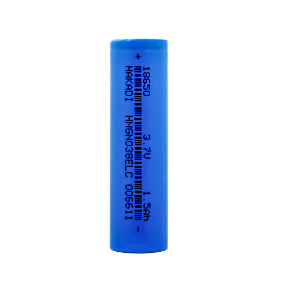 HAKADI 18650 3.7V 1500mAh LIthium-ion Rechargeable Battery Cell For Po ...