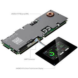 JK BMS V19 JK-PB2A16S20P 24V 48V 8S/16S 200A/150A/100A LiFePo4 Li-Ion ...