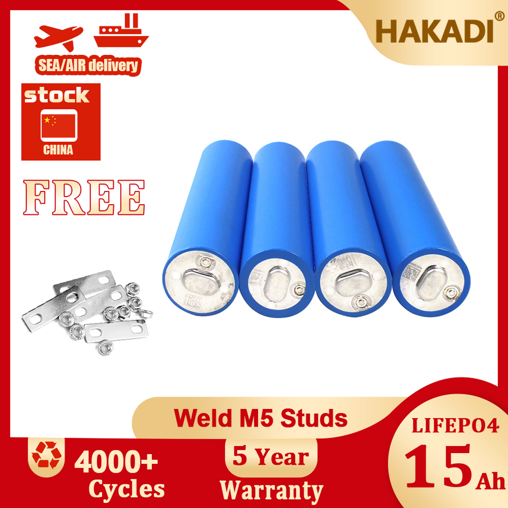EVE 33140 3.2V 15Ah Cylindrical LiFePO4 Battery Cell For DIY Battery P ...